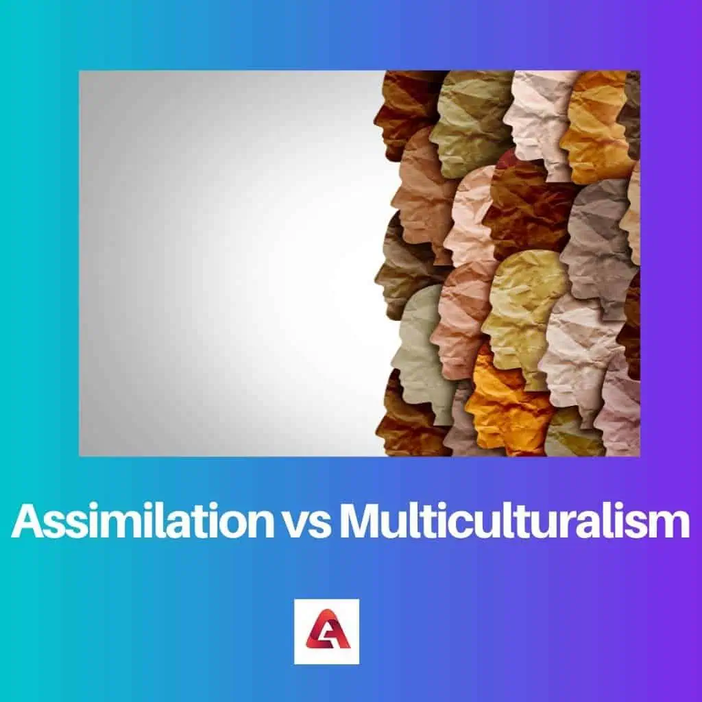 Asimilace vs multikulturalismus: Rozdíl a srovnání