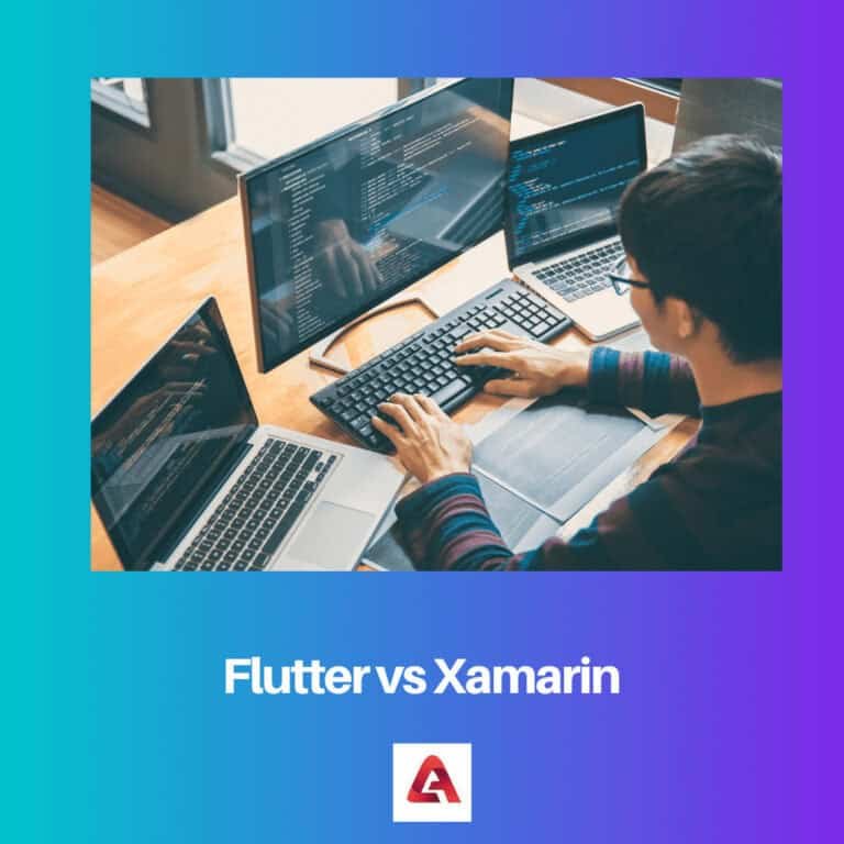 Flutter vs Xamarin: Difference and Comparison